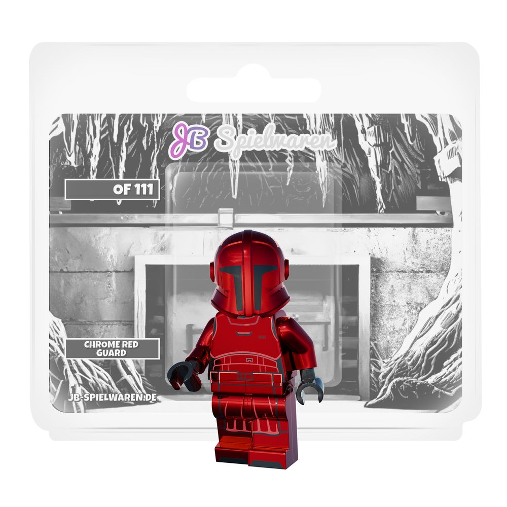 Chrome Red Guard Custom Minifigure
