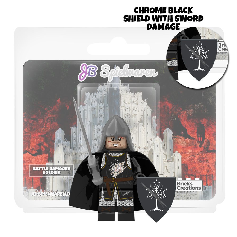 Battle Damaged Knights of the White City Custom Minifigure from ...