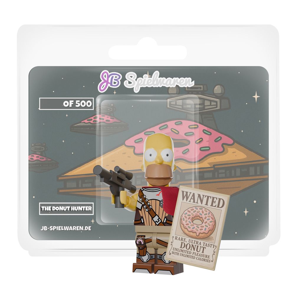 Donut Hunter Custom Minifigure