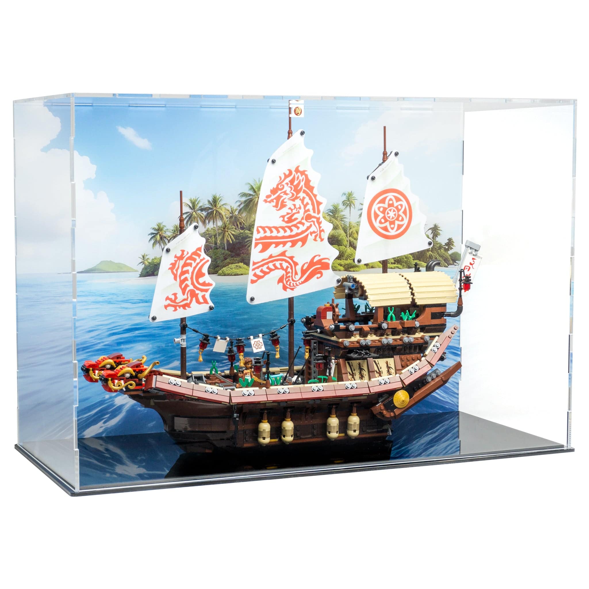 LEGO® NINJAGO Destiny’s Bounty Display Case (70618)