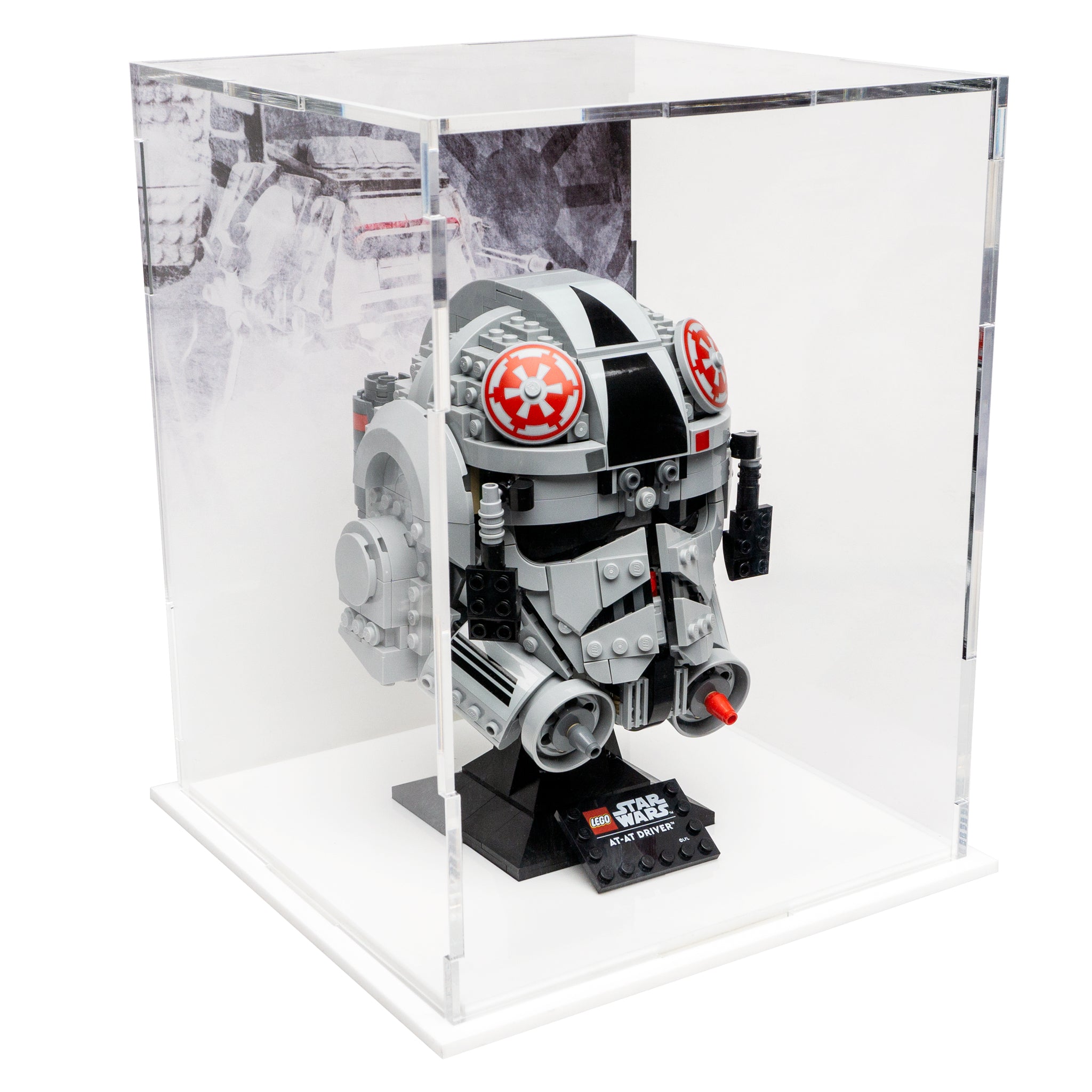 LEGO® Star Wars™ AT-AT Driver Helmet Display Case (75429)