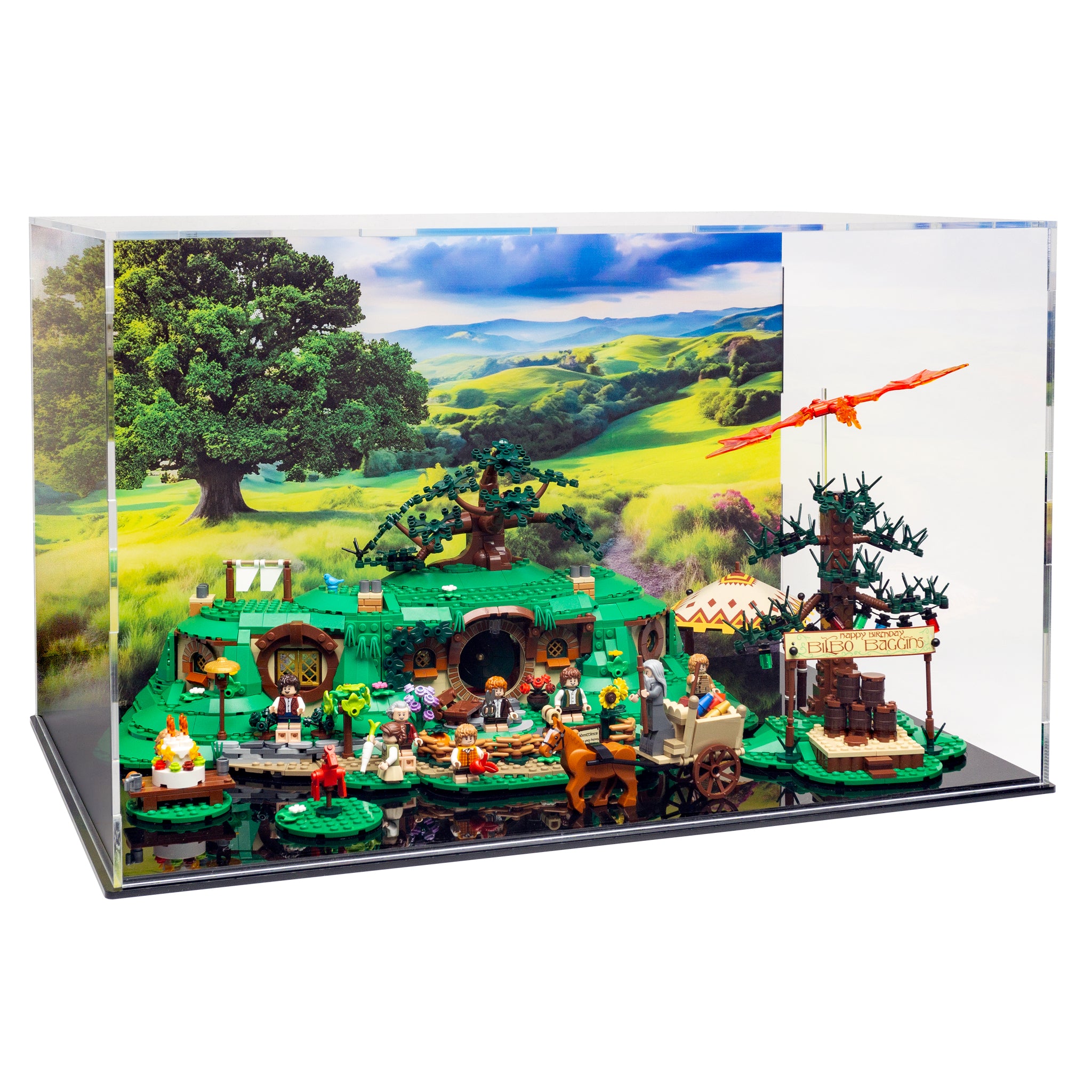 LEGO® The Lord of the Rings: The Shire™ Display Case (10354)