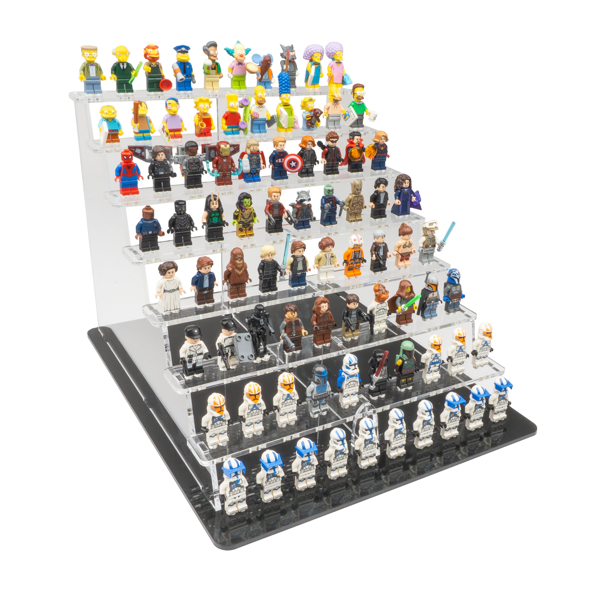 Clear LEGO Minifigure Stand – 40 Count