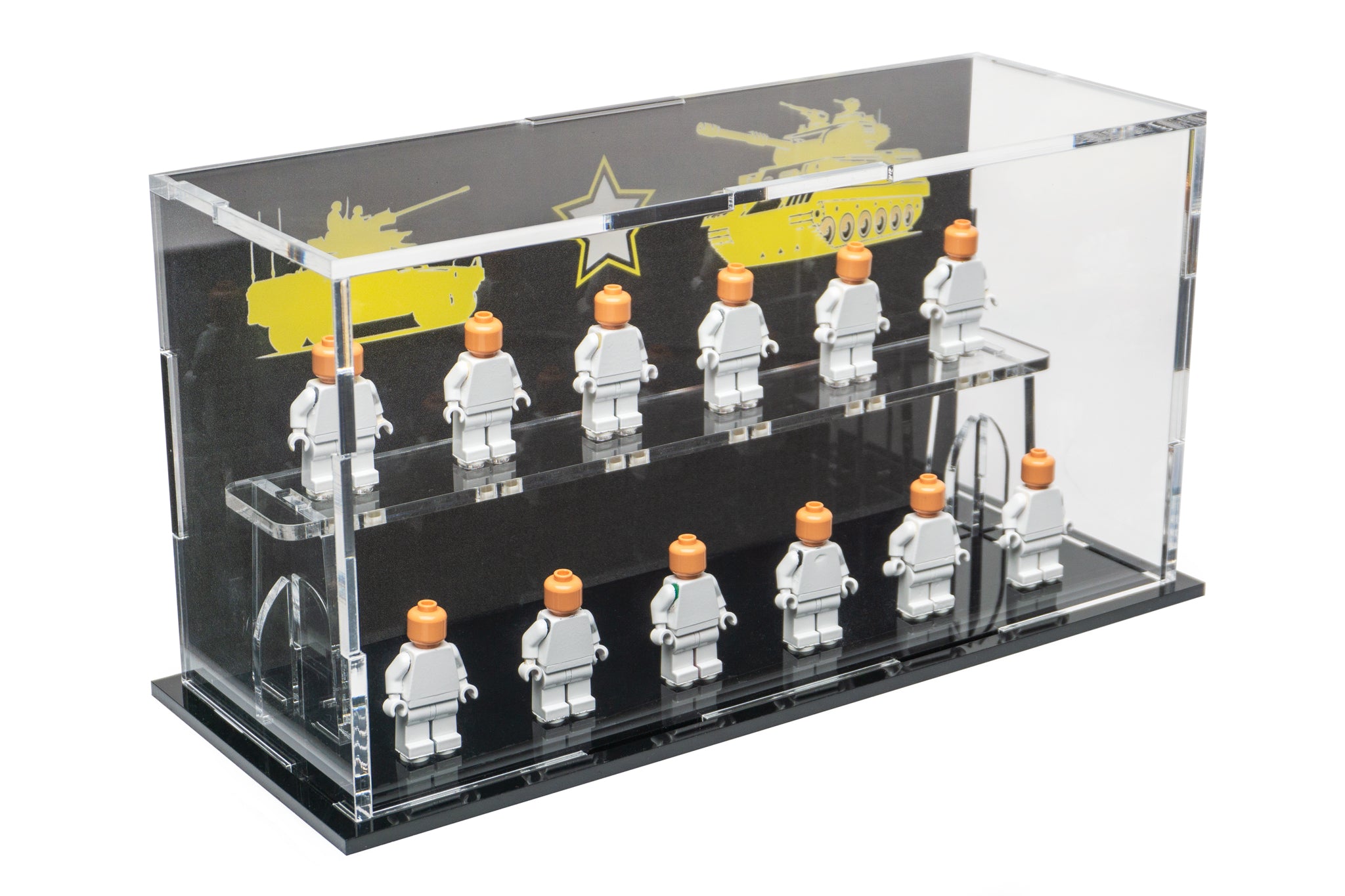 LEGO® Military Minifigure 12-Count Display Case (US Army)